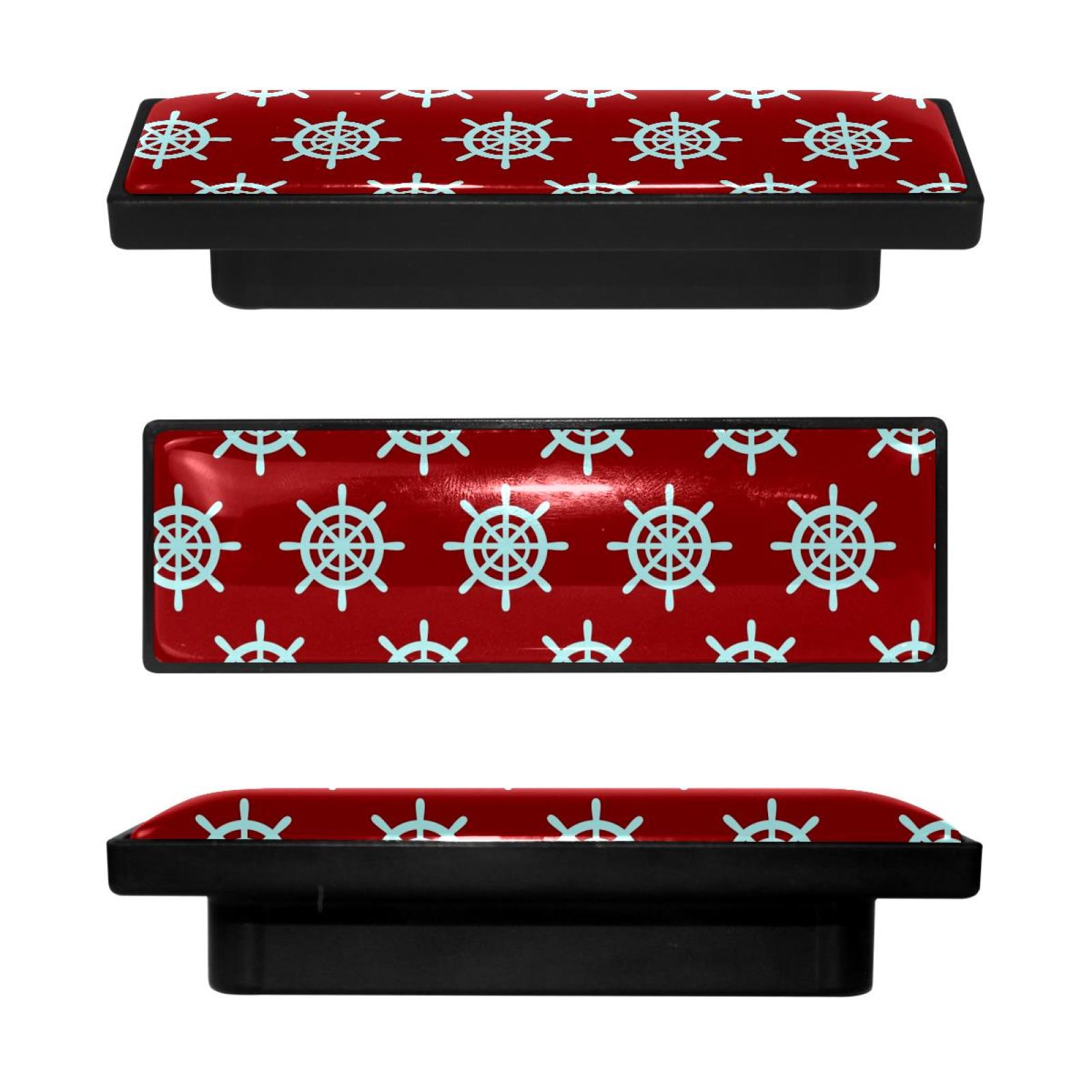 4 Pcs Rectangle Cabinet Handle Cupboard Knob Drawer Pulls Handle ...