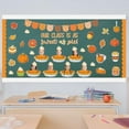 144Pcs Fall Thanksgiving Bulletin Board Decorations Set, Autumn Pumpkin ...