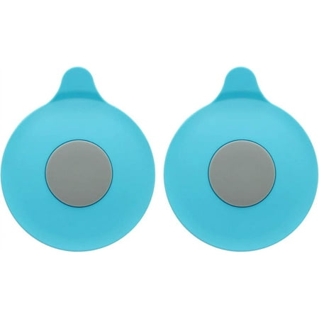 (Blue)Drain Plug,Pack of 2 Bathtub Drain Stopper Silicone,Rubber Bath ...