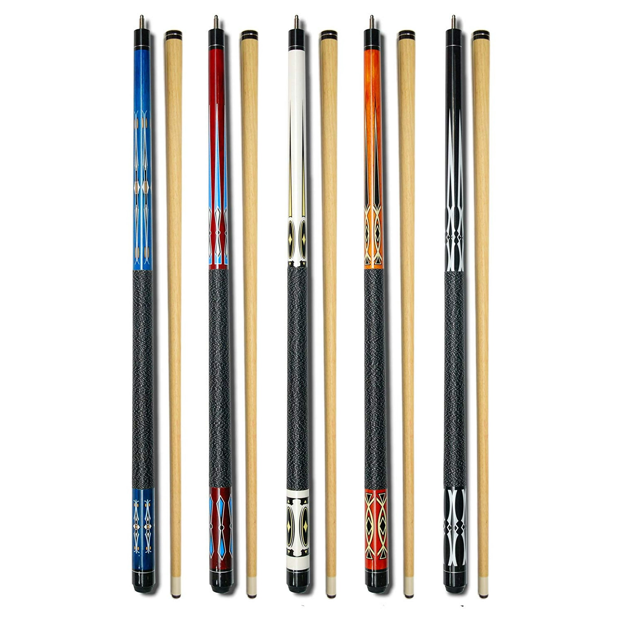 Click here for Billiard Depot Set Of 5 Pool Cues New 58 Billiard... prices