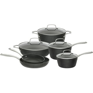 Emeril Lagasse Forever Pans, 10 Piece Cookware Set with Lids and ...