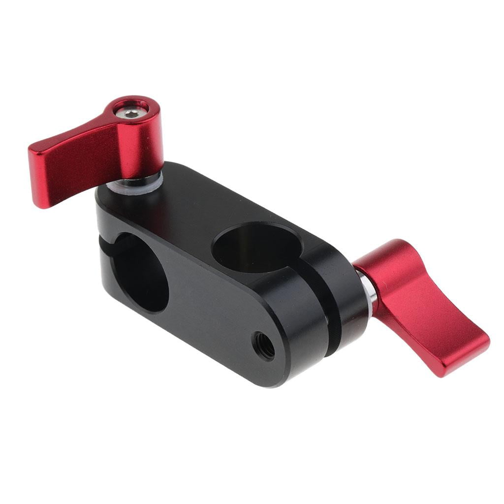 90 Degree Rod Clamp 15mm Rod Support System Rig -Black Body Knob ...
