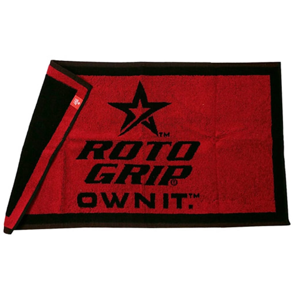 Roto Grip Woven Bowling Towel- Red/Black - Walmart.com