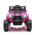 12V kids Ride On Mini UTV, Electric Car with Front LED Lights and Horn ...