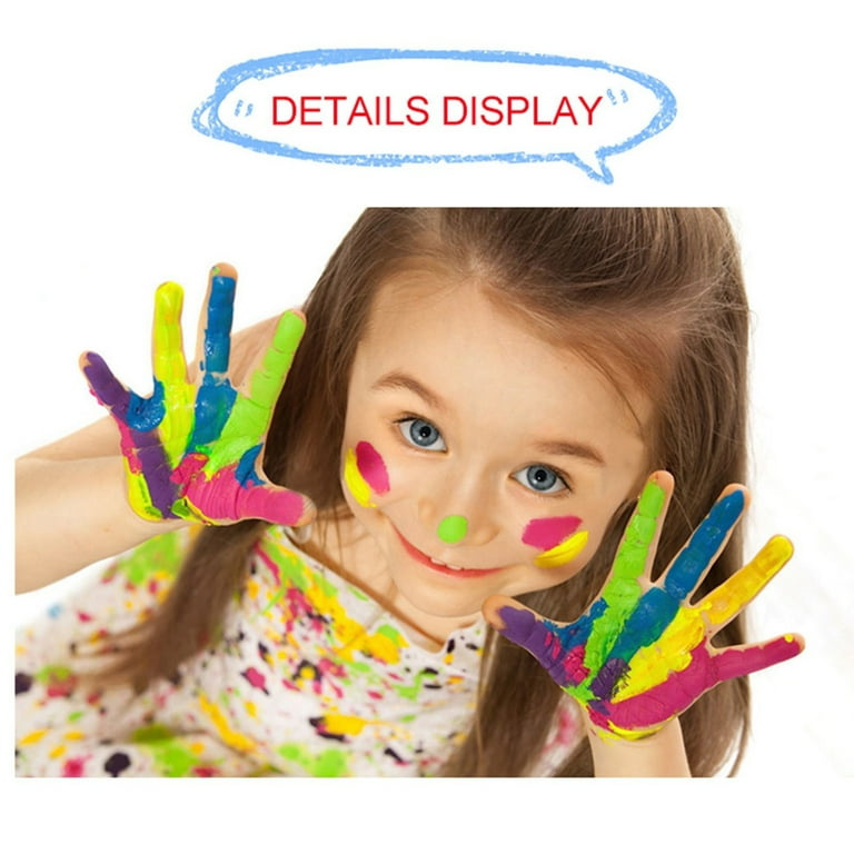 Kids Finger Painting Mess