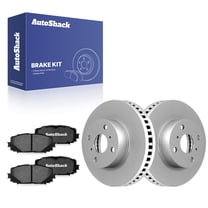 AutoShack Rear Brake Rotors & Ceramic Pads for Hyundai & Kia, Accent ...