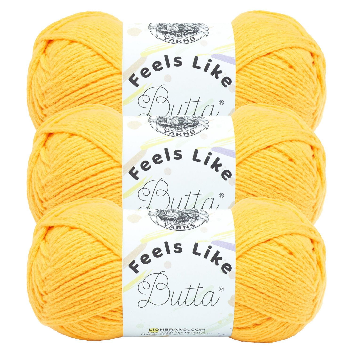 Click here for Lion Brand Feels Like Butta Yarn #4 Medium/Worsted... prices