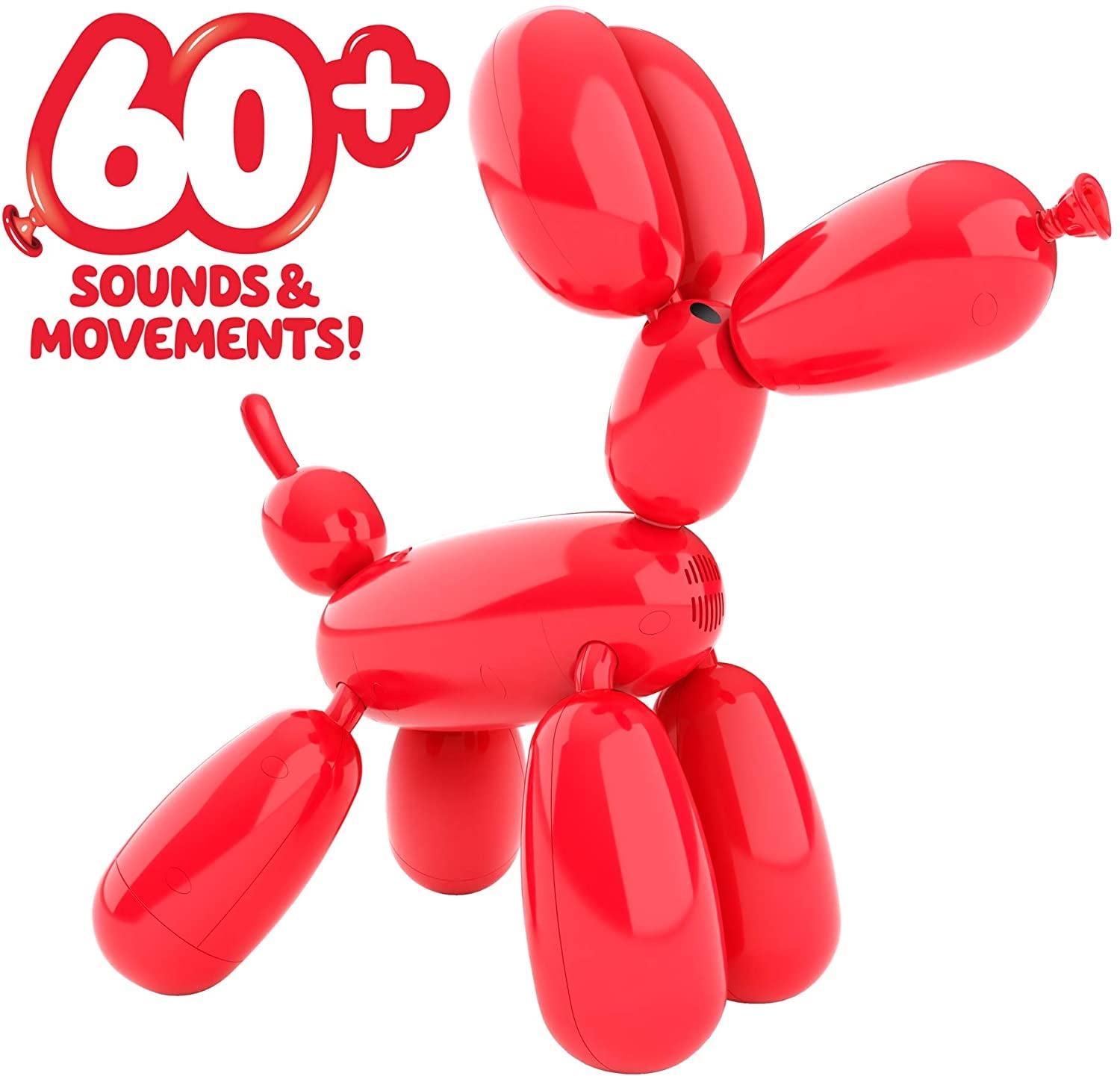 Squeakee The Balloon Dog - ¡Aliméntalo, enséñale trucos, hazlo estallar ...