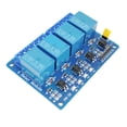 GLFILL 4-way Channel Relay Module with Optocoupler, In Stock, 5V,12V ...