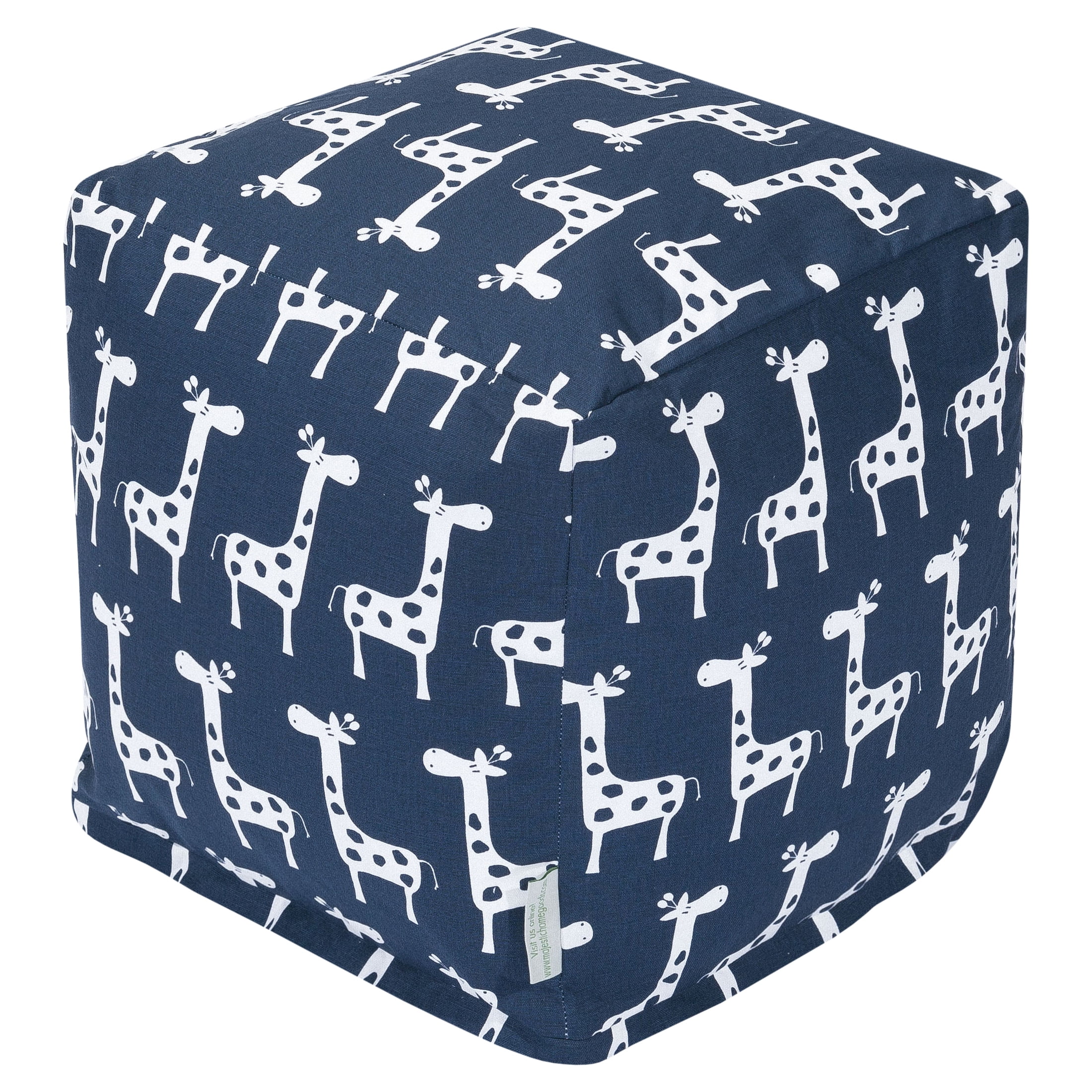 Majestic Home Goods Stretch Indoor Ottoman Pouf Cube - Walmart.com