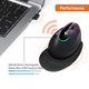 J-Tech Digital Ergonomic Mouse with Wireless Connection, Removable Palm ...