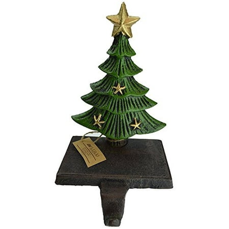 Lulu Decor, Cast Iron Decorative Christmas Tree Stocking Holder ...