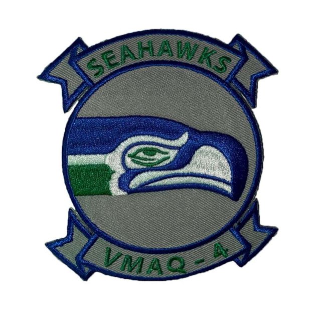 VMAQ-4 Seahawks Patch – Sew On, 4.5 - Walmart.com