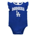 Girls Newborn & Infant Royal/Heather Gray Los Angeles Dodgers Little ...