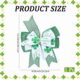 1pc Polyester Clover Pattern Bowknot for Saint Patrick's Day Party ...