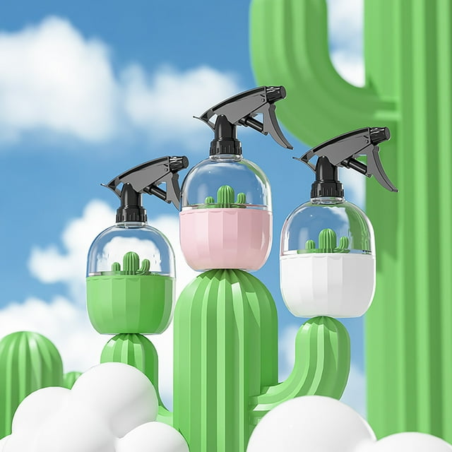 Dengjunhu 500ml Plant Mister Spray Bottle 17oz Plant Spray Bottle Cactus Decor For Plants