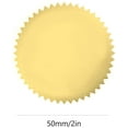 100pcs 2inch Gold Foil Certificate Seals Outstranding Excellence Self ...