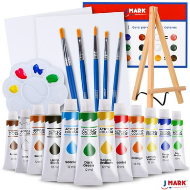 Bob Ross Basic Painting Set - Complete Artist Oil Kit, Brushes, Hobby ...