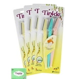 4 sets of Tinkle eyebrow razor set - Walmart.com