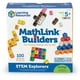 Learning Resources STEM Explorers Mathlink Builders - 100 Pieces, Boys and Girls Ages 5+ STEM ...