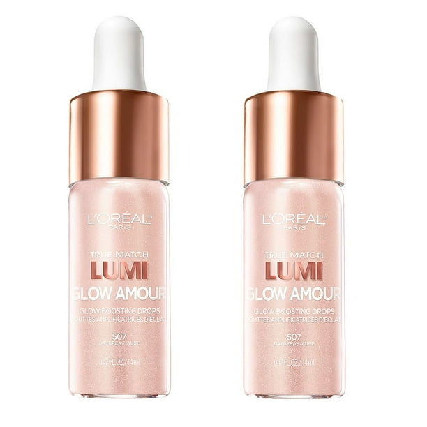 Pack of 2 L'Oreal Paris True Match Lumi Glow Amour Glow Boosting Drops ...