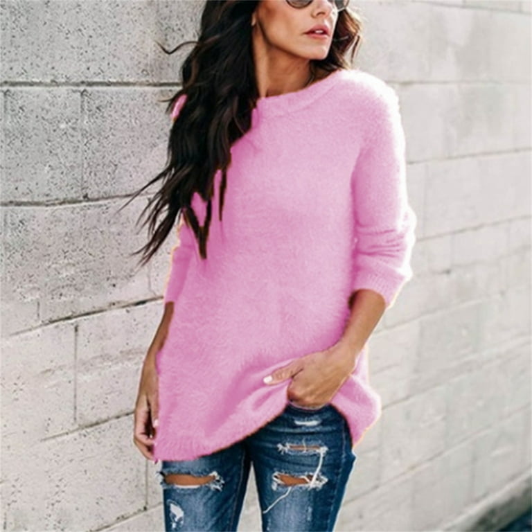 Ladies Fur Pullovers