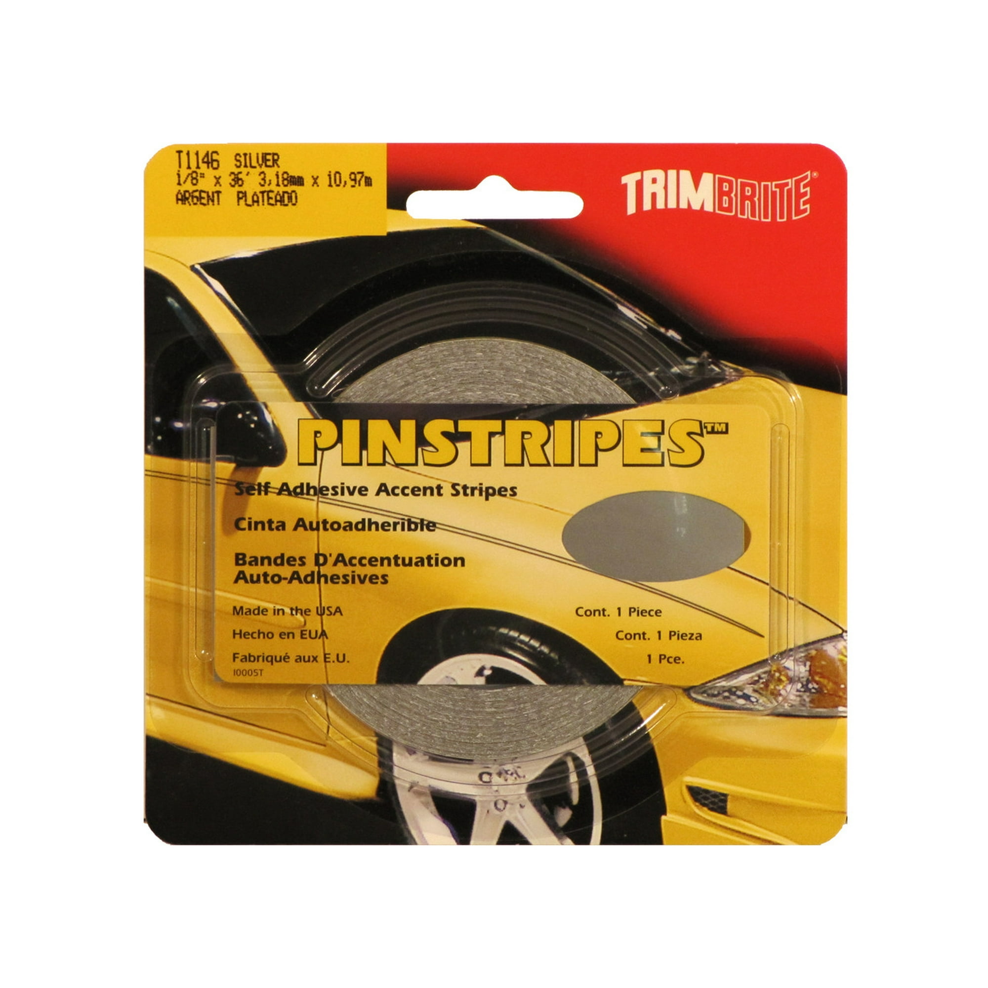 Click here for Trimbrite Pinstripe Tape T1146 1/8 Inch Solid Stri... prices