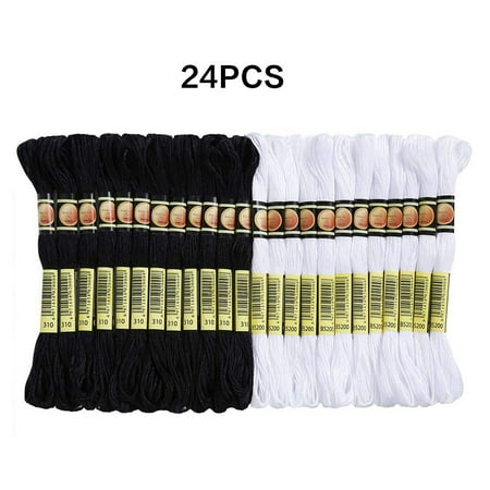 Embroidery Thread Handcraft String Supplies DIY Cross Stitch Floss Hand ...