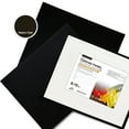 Phoenix Black Canvas Panels 8x10 Inch, 6 Pack, 100% Cotton, Primed for ...