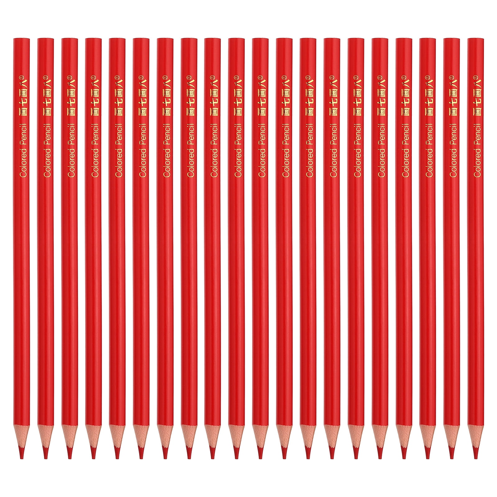 Click here for Uxcell Red Colored Pencils Set  20 Pcs Oil Color P... prices