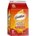 Goldfish Mega Bites, Sharp Cheddar Crackers, 26.7 oz Carton - Walmart.com