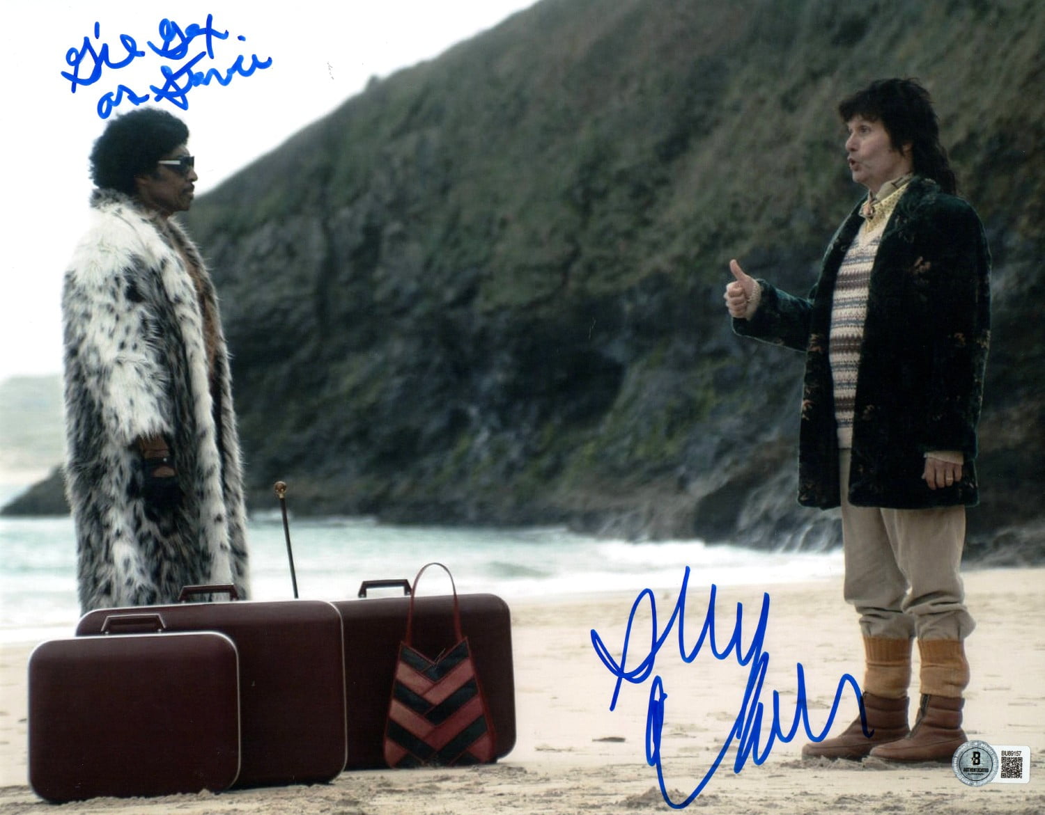 Sky Elobar Gil Gex Signed Autographed 11X14 Photo Ebony & Ivory BAS ...