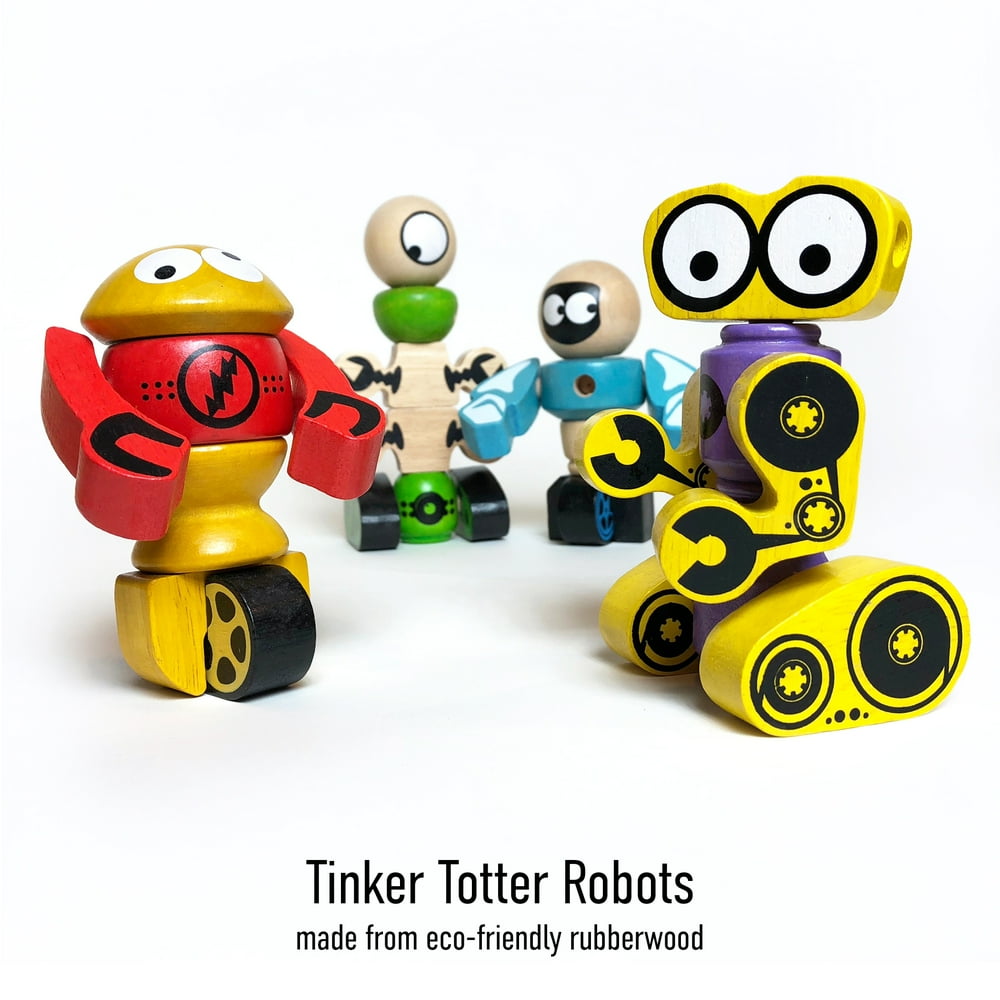 Tinker Totter Robots Building Set - Walmart.com - Walmart.com