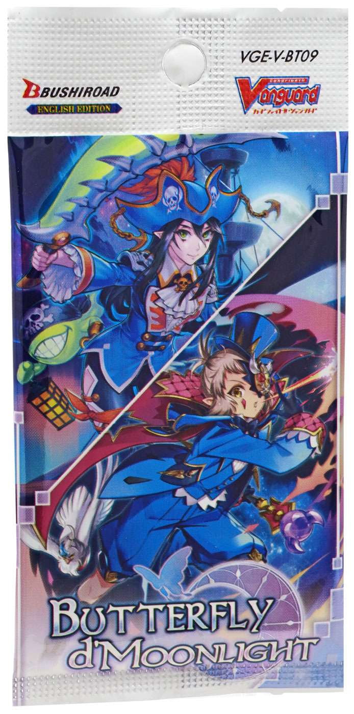 Cardfight Vanguard V Butterfly d'Moonlight Booster Pack (7 Cards) - Walmart.com