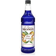 Torani Blue Curacao Syrup, Light Orange Flavor, Non-Alcoholic, 750ml ...