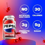 Pepsi Prebiotic Cola Soda Pop, Cherry Vanilla, 12 fl oz, 8 pack cans ...