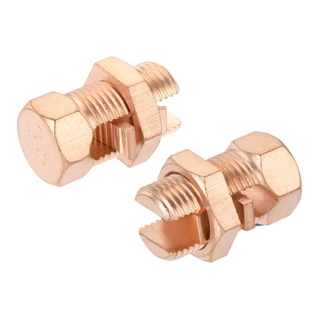 Uxcell Grounding Bolt Connector Copper Grounding Protection 34 x 18mm ...