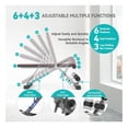 Foldable Weight Bench 660LBS Adjustable Workout Bench with Headrest - Heavy Duty Sit-Up Bench ...