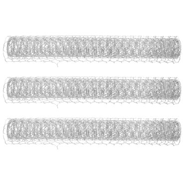 38 FT (L) x 22 IN (H) Garden Fence Animal Screen Decorative Metal ...