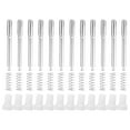 12pcs Steel Window Screen Retainer Pin with White ABS Caps Spring ...