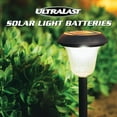 ULTRALAST High-Capacity 18500 LiFePO4 Batteries, 3.2V 1000mAh, 4-Pack ...