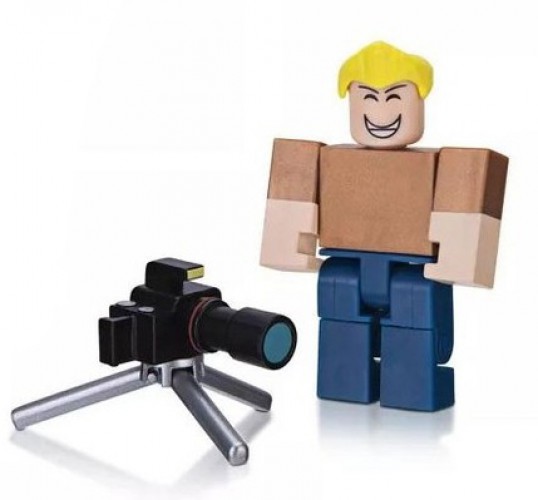 Celebrity Collection Series 2 Heroes of Robloxia: Paparazzi Mini Figure ...