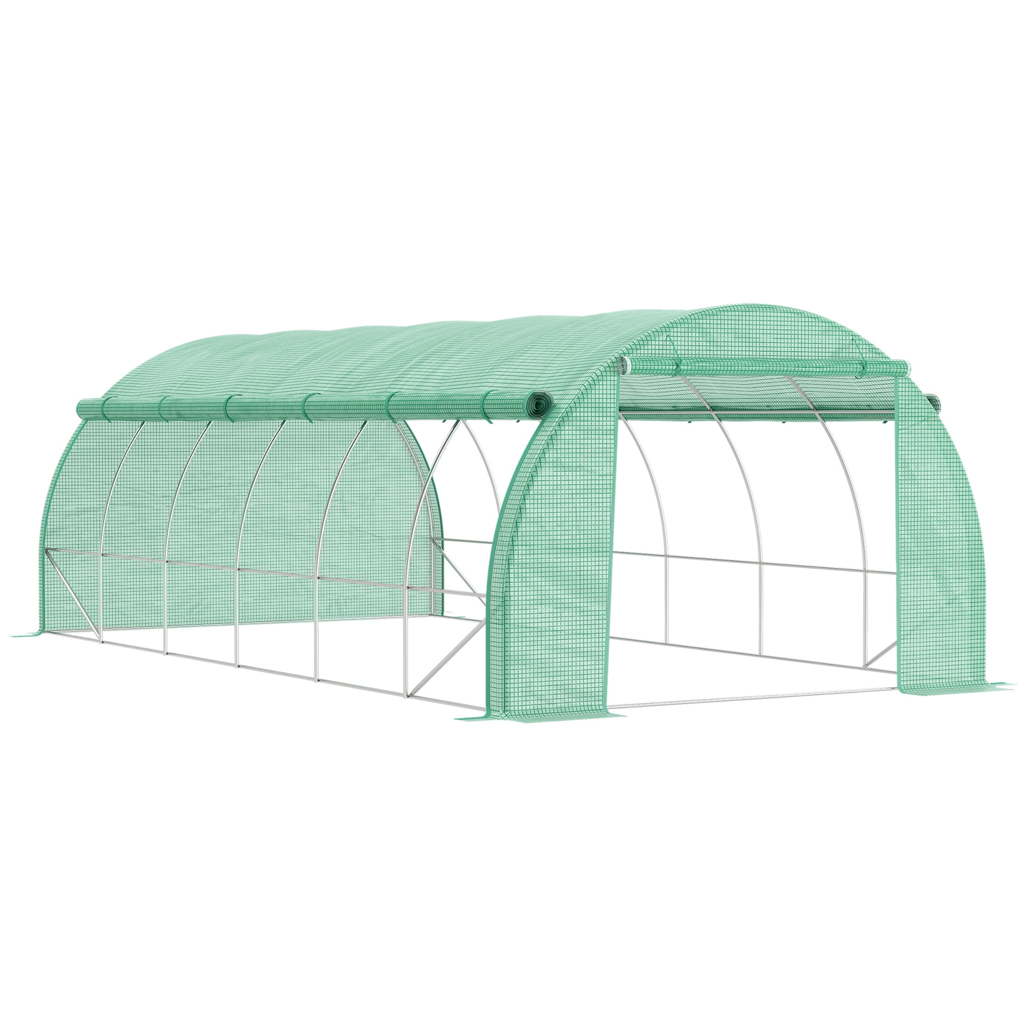 Click here for Outsunny Large Walk-In Greenhouse  20x10x6 Tunnel... prices