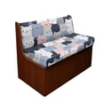 SCRAWLGOD Cartoon Cat Print RV Dinette Cushions Covers Washable Anti ...
