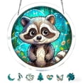 Acrylic Suncatcher Window Hanging Ornament Stained Glass Puzzle DIY ...