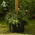 Firefly String Light Pole Stand with Planter 2pk Outdoor Hanging Lights ...