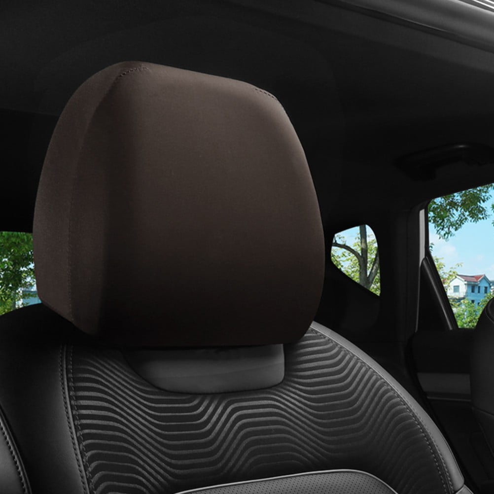 Click here for Luckyn Black Premium Cloth Headrest Cover For Car... prices