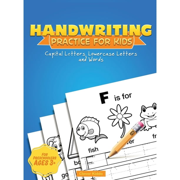 Handwriting Practice for Kids : Capital & Lowercase Letter Tracing and ...