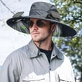 Hat With Fan, Hat With Fans Solar Power, Solar Powered Fan Hat Wide ...