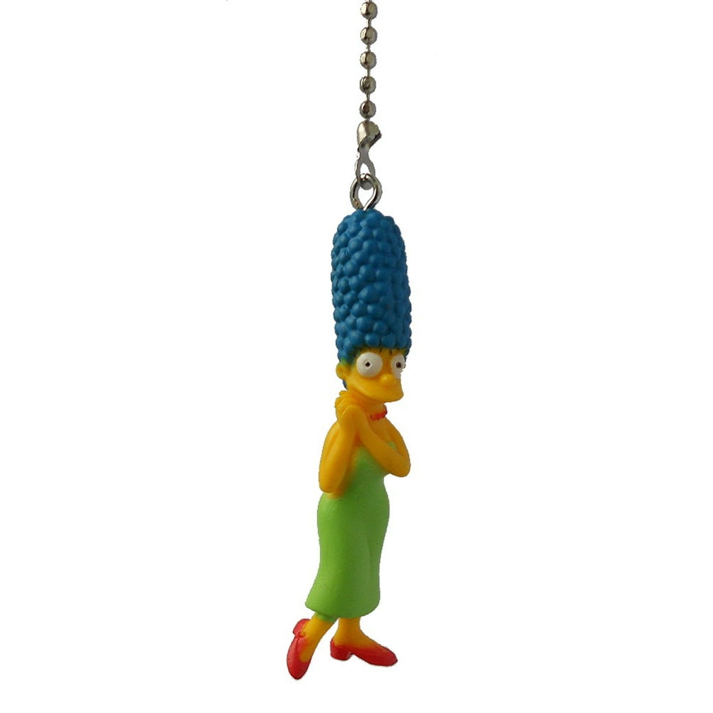 Marge Simpsons Family Tv Cartoon Series Ceiling Fan Pull Light Kids ...